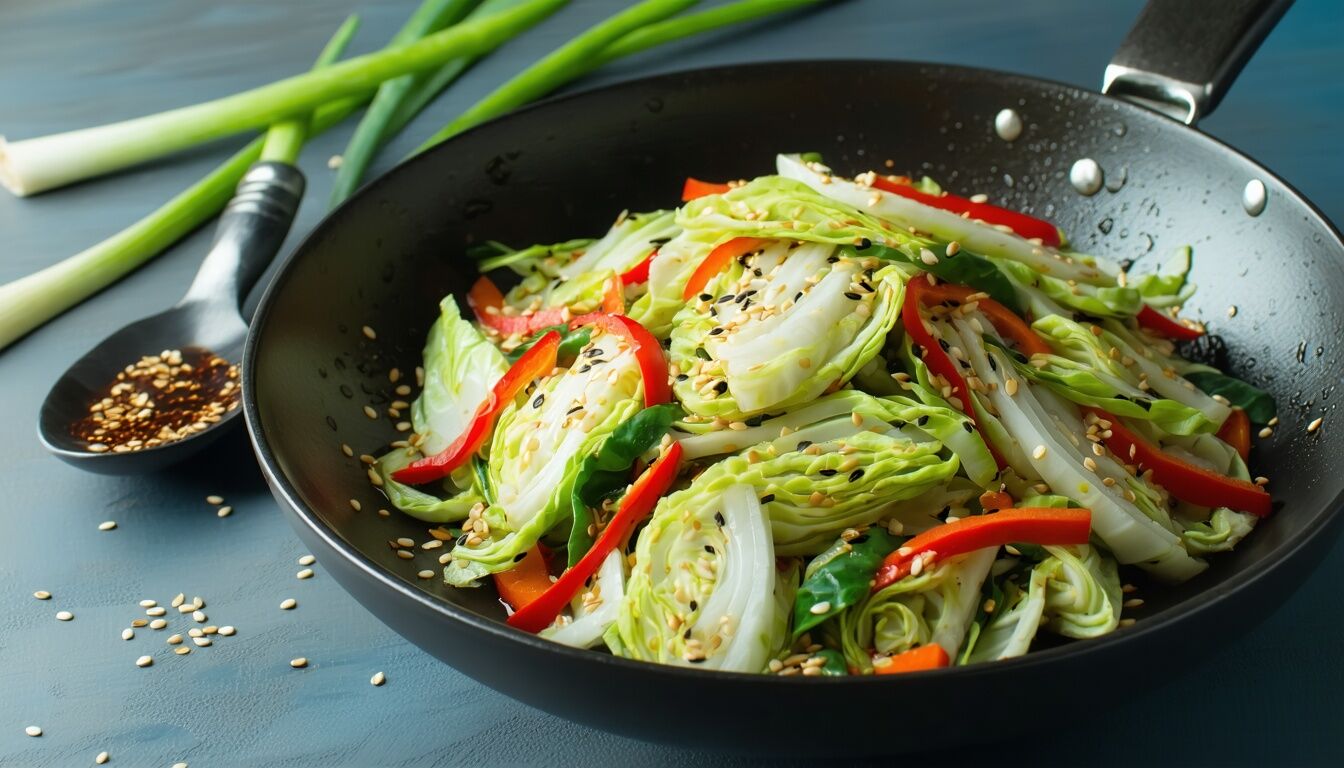 Chou chinois sauté : Recette rapide et gourmande - Le chou rouge